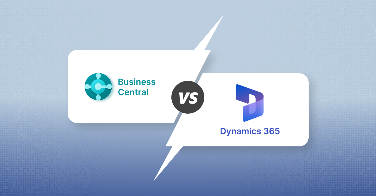 Microsoft Dynamics 365 vs Business Central key differences in 2024